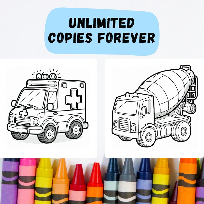 Cars Coloring Pages Toddlers, Vehicle Coloring Book, Boys Coloring ...