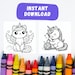 Unicorn Cat Coloring Pages for Kids, Kittycorn Coloring Book, Printable ...