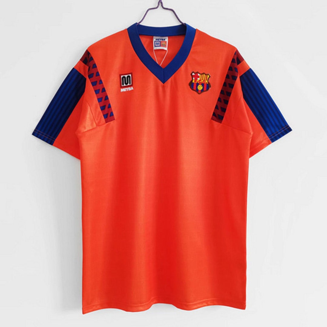 Barcelona 1991-92 Away Retro Soccer Jersey Football Shirt Retro ...