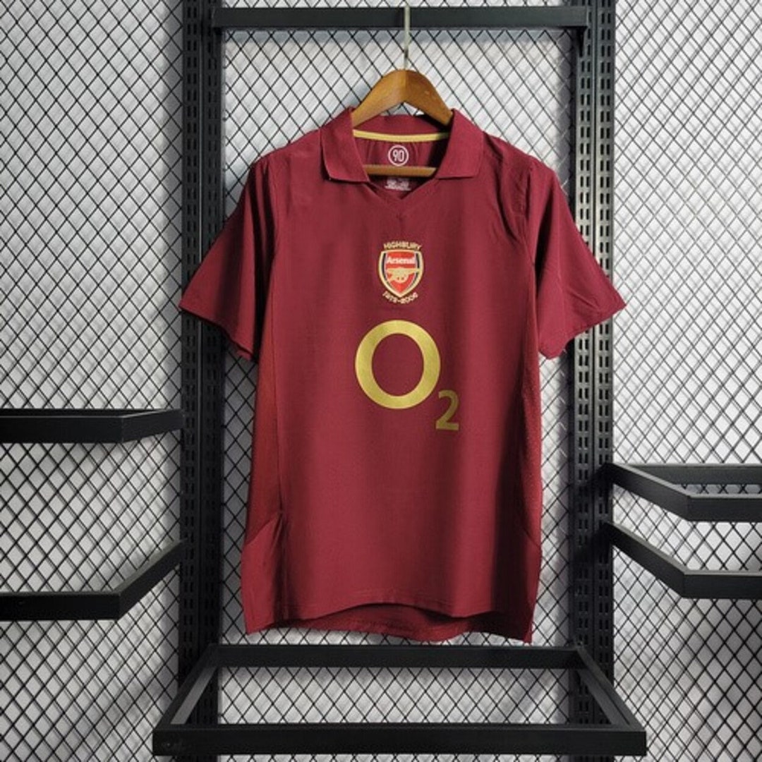 Arsenal Home 2005/06 Retro Shirt Arsenal Kit Arsenal Vintage Arsenal ...