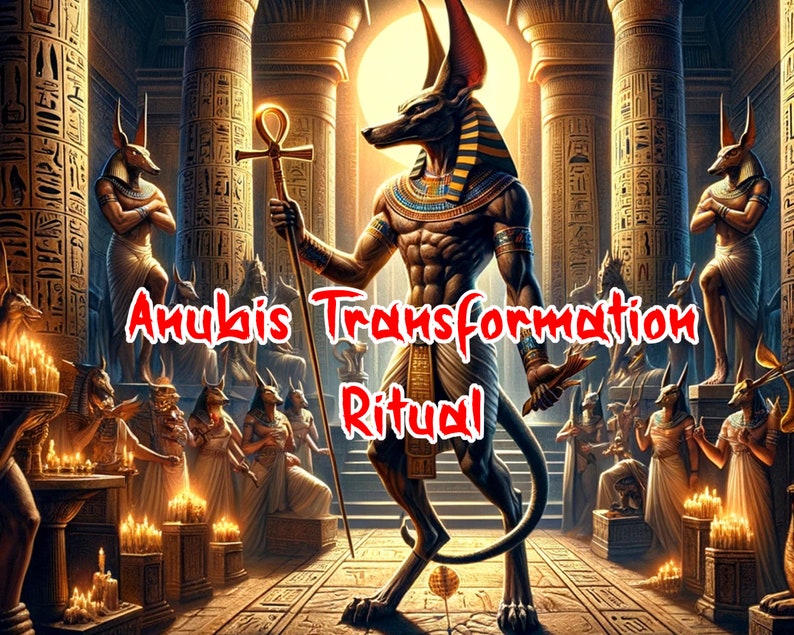 Anubis Ascension Ritual by Mother Aurora Divina Unleash Your Divine Power, Wealth, and Health ...