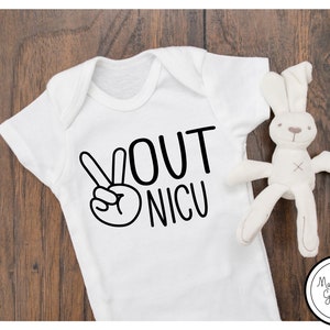 Peace Out NICU Svg Dxf Eps Png Files for Cutting Machines Cameo Cricut ...