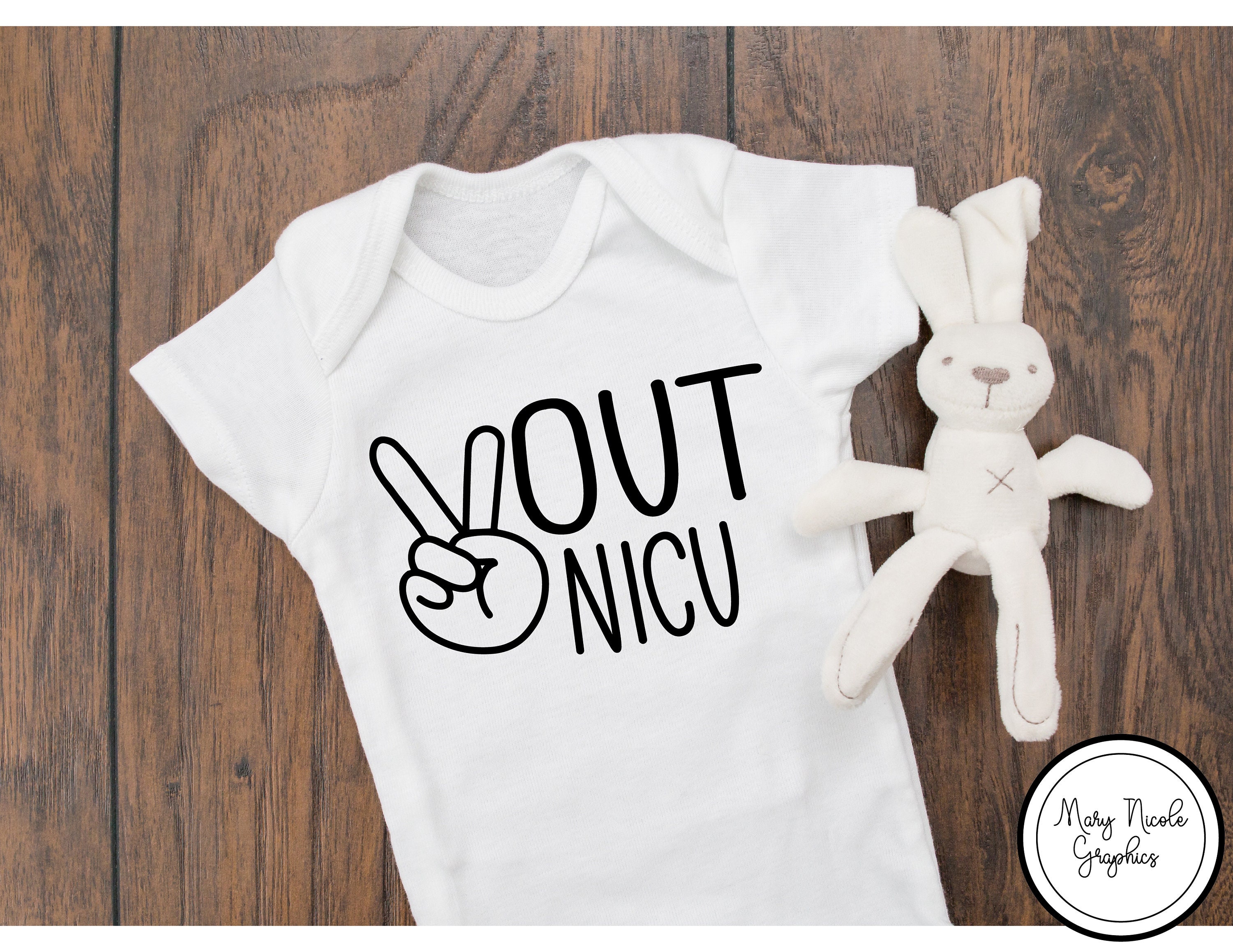 Peace Out NICU Svg Dxf Eps Png Files for Cutting Machines Cameo Cricut ...