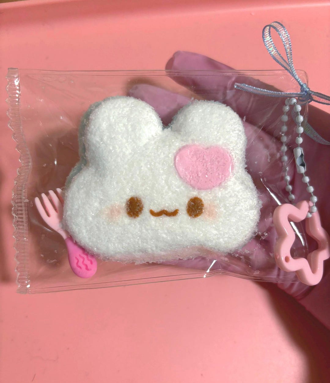 Handmade Kawaii Cookie Bunny Taba Squishy Ultra Soft, Slow-rising Cute ...