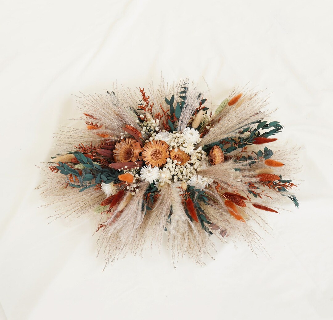Boho Pampas Grass Wedding Decor, Wedding Backdrop,dried Flowers Arch ...