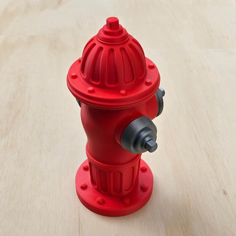 Fire Hydrant Pencil Storage Creative Geocaching Container Firefighter ...