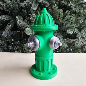 Fire Hydrant Pencil Storage Creative Geocaching Container Firefighter ...