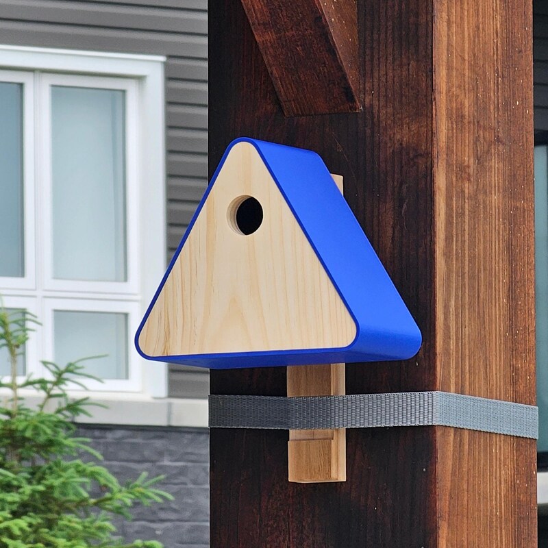 Mid Century Modern Birdhouse - Etsy