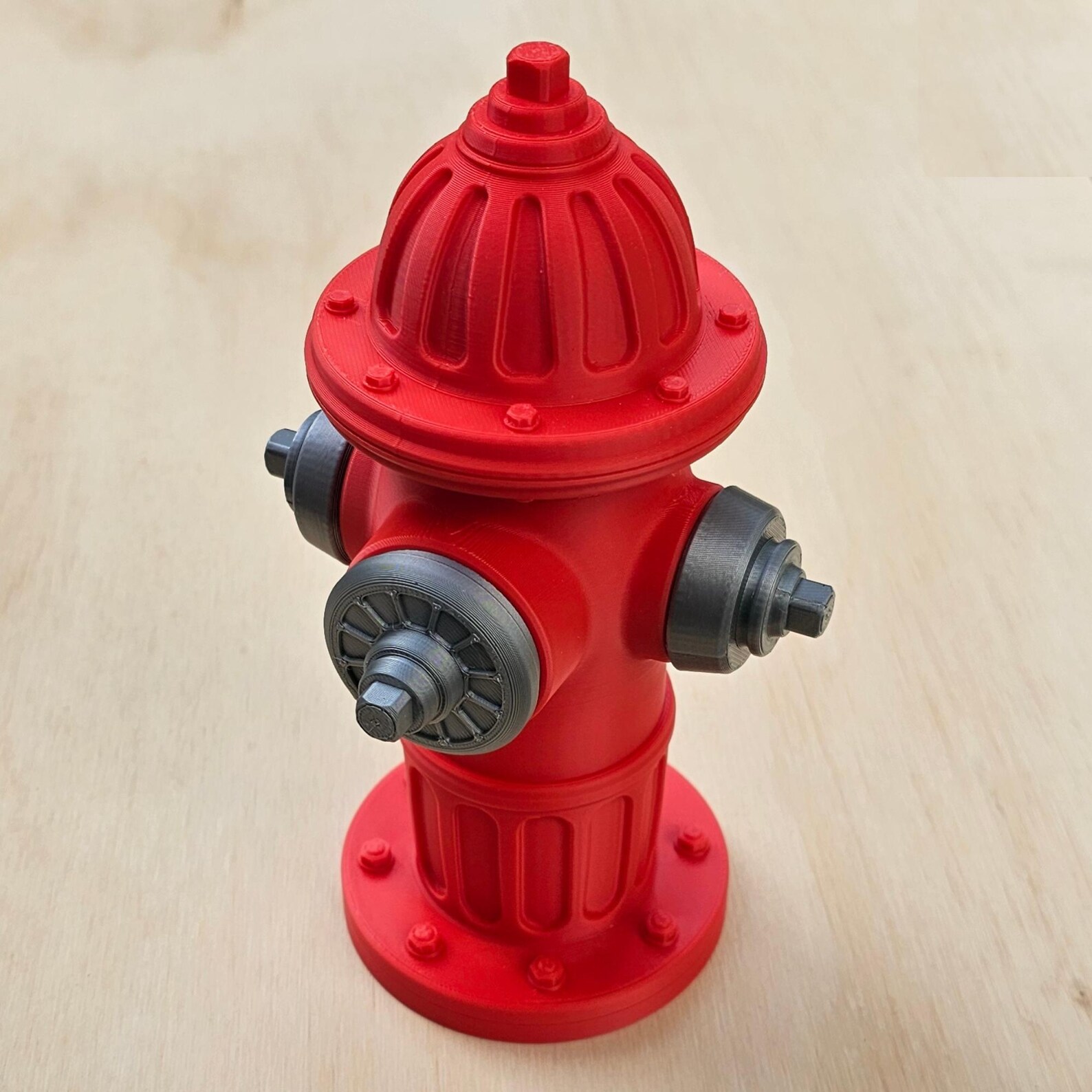 Fire Hydrant Pencil Storage Creative Geocaching Container Firefighter ...