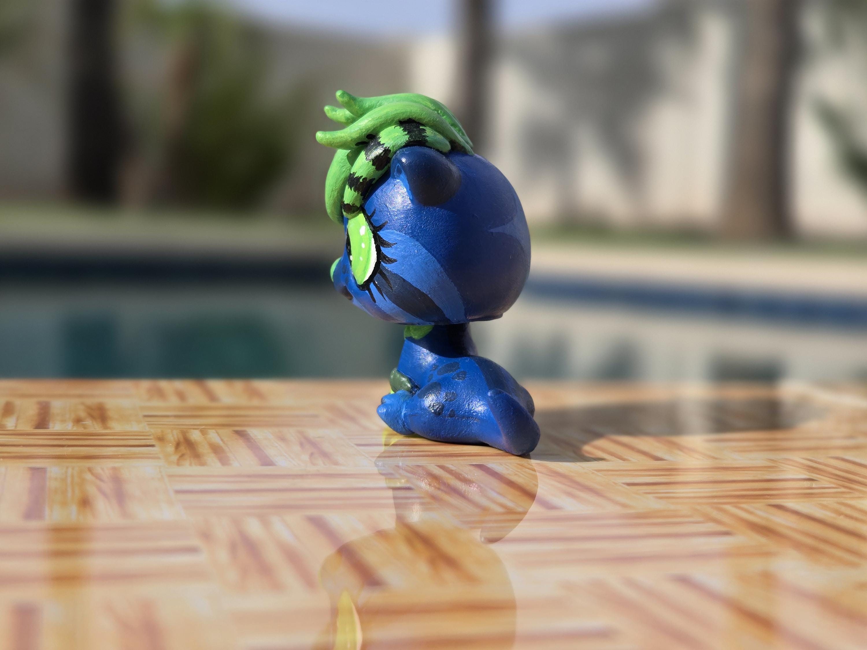 LPS Littlest Pet Shop Custom OOAK Emo Scene Punk Otter - Etsy