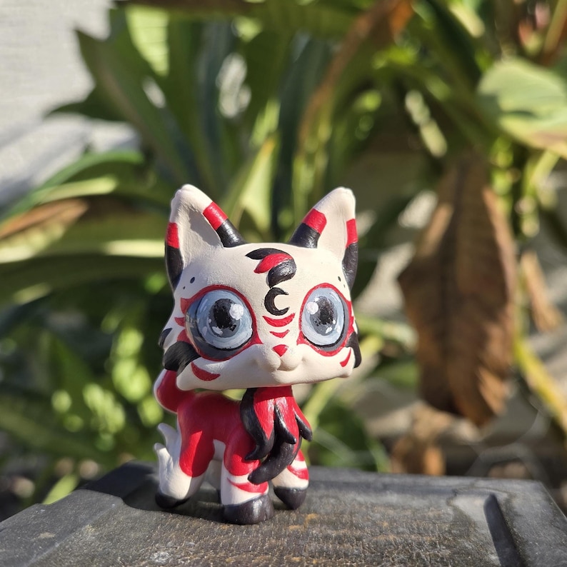 LPS Littlest Pet Shop Custom || OOAK Lunar Deer Wolf Cat - Etsy