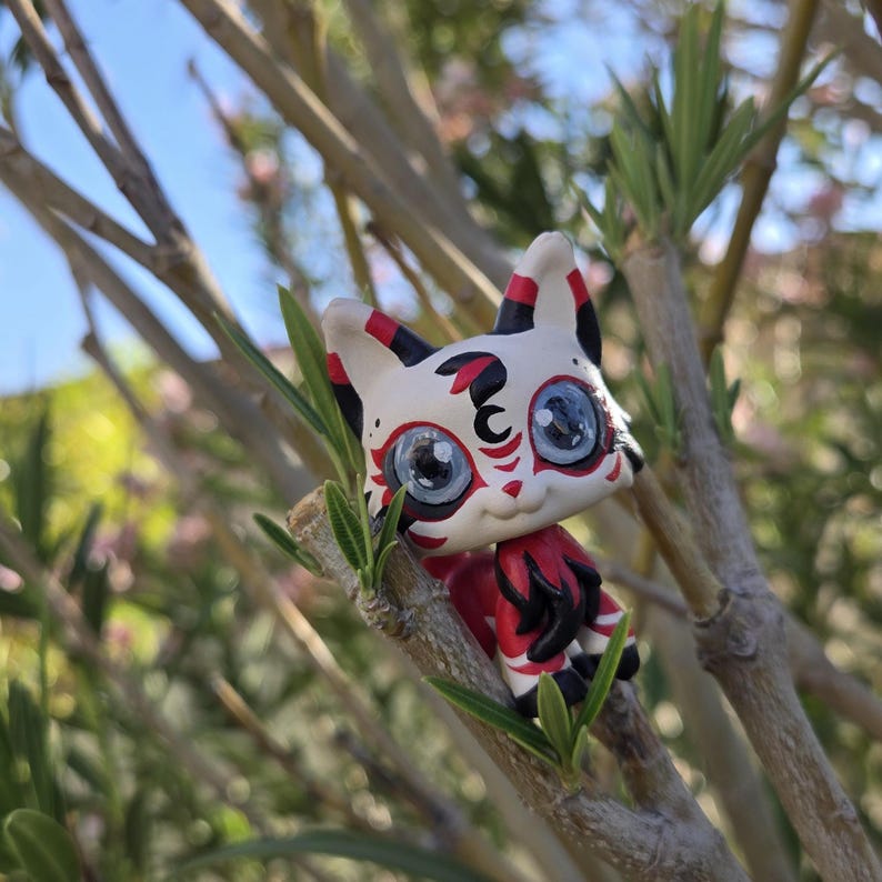 LPS Littlest Pet Shop Custom || OOAK Lunar Deer Wolf Cat - Etsy