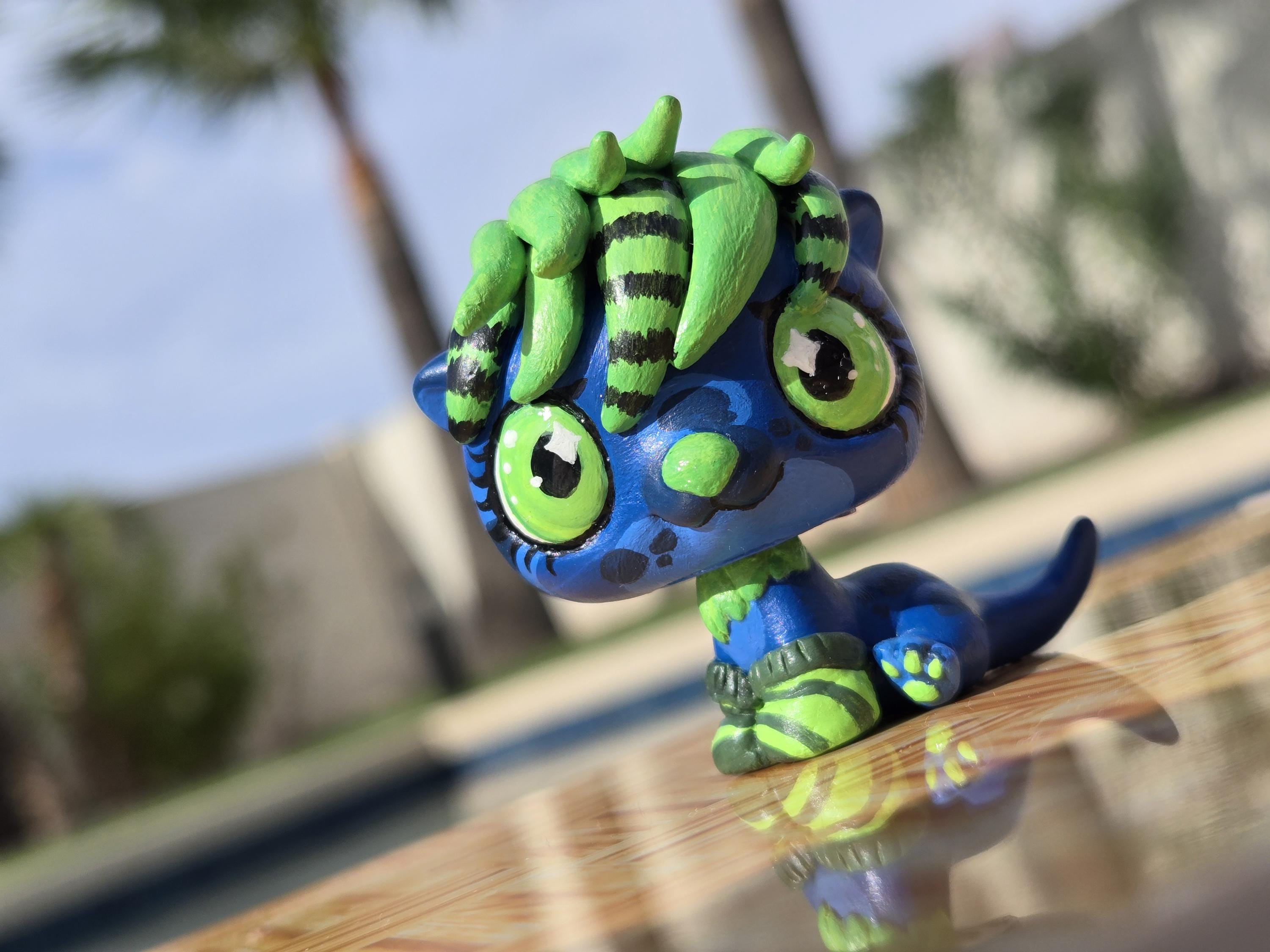 LPS Littlest Pet Shop Custom OOAK Emo Scene Punk Otter - Etsy