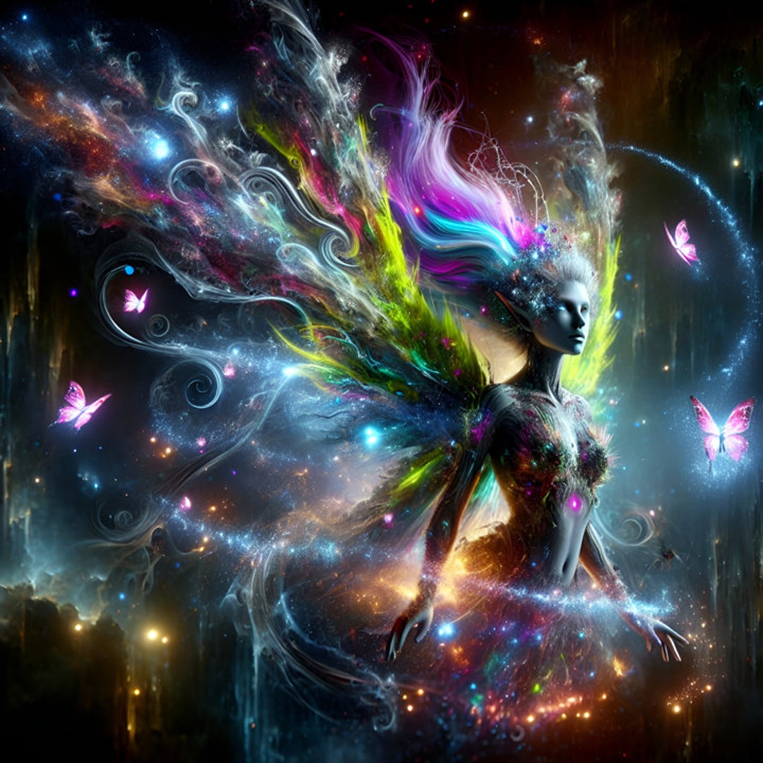 Photo Poster Fairy Land Adult Fairy Art Modern Fantasy Wall Art - Etsy