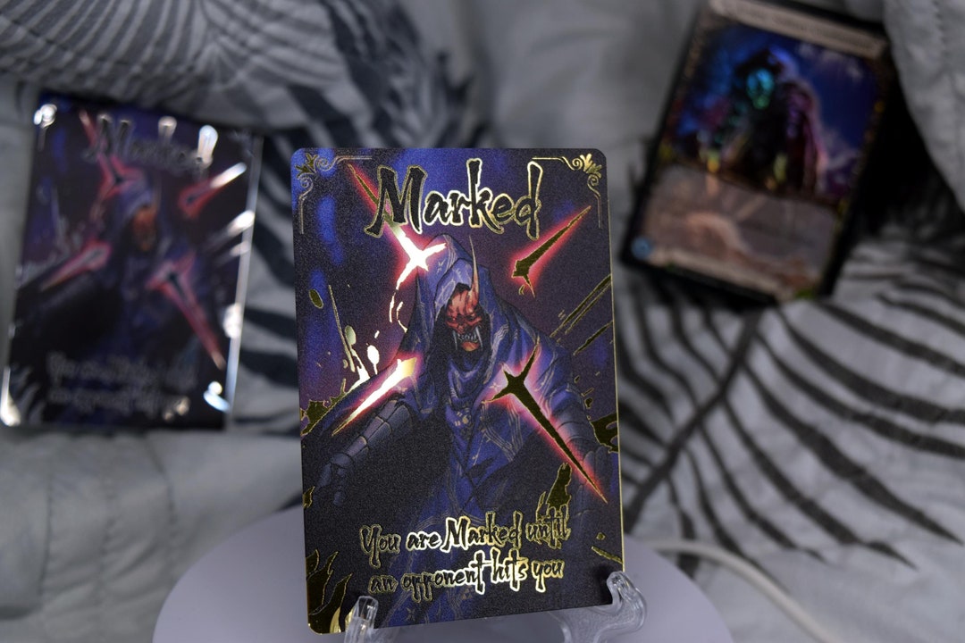 Arakni MARKED Metal Token for Flesh and Blood TCG Silver or Gold - Etsy