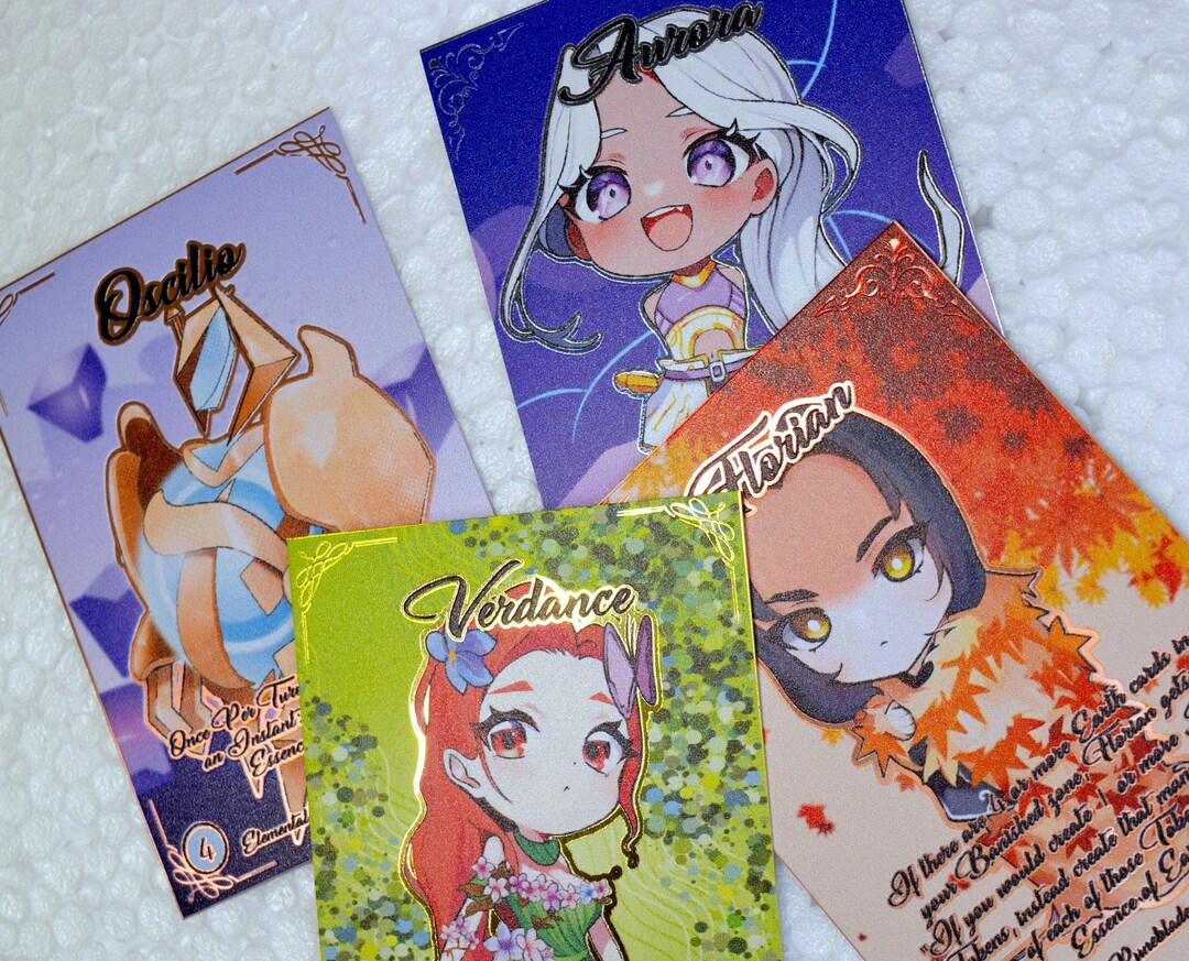 Chibi Aurora, Verdance, Oscilio, Florian Hero Card Proxy for Flesh and ...