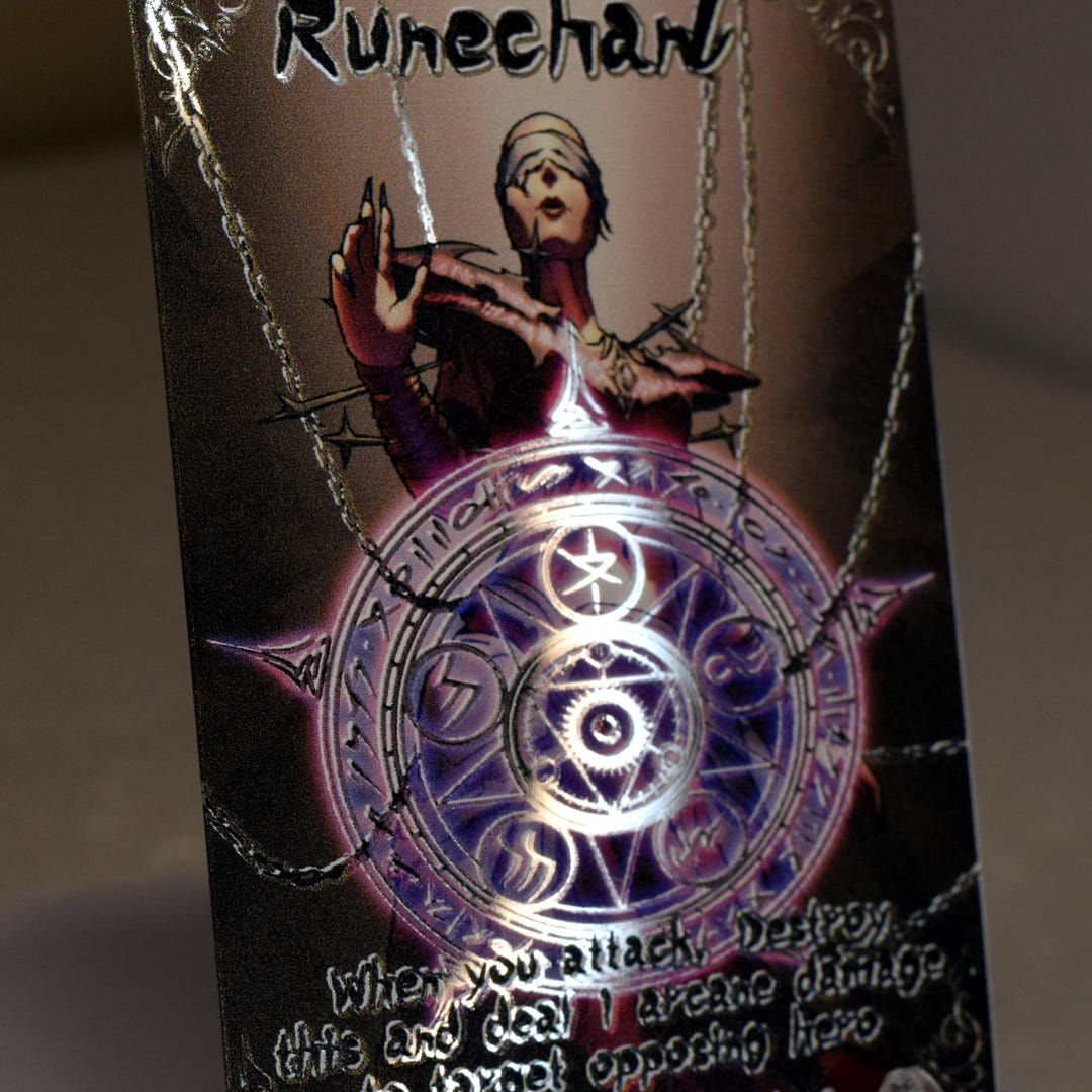 Silver Vynnset Runechant Token for Flesh and Blood TCG - Etsy 日本