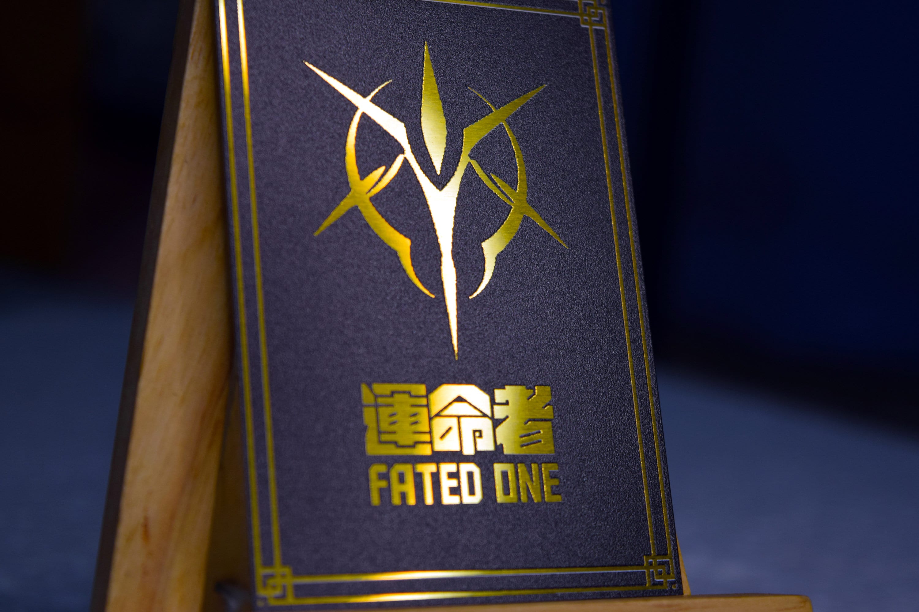 Metal Engraved Destined One/fated One Divine Skill Marker for Cardfight ...