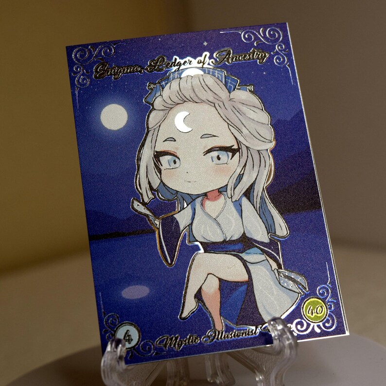 Chibi Enigma, Zen, Nuu Hero Card Proxy for Flesh and Blood TCG - Etsy