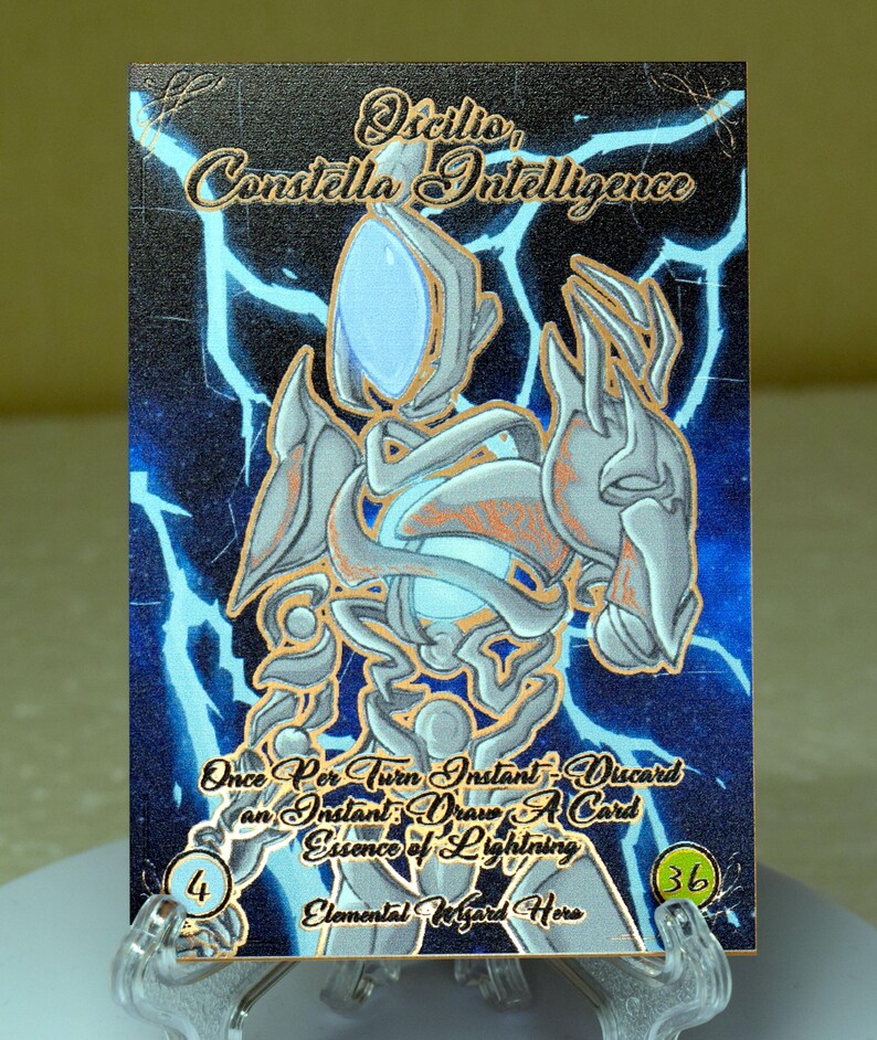 Verdance, Oscillio, Aurora, Florian Metal CC Hero Card Proxy for Flesh ...