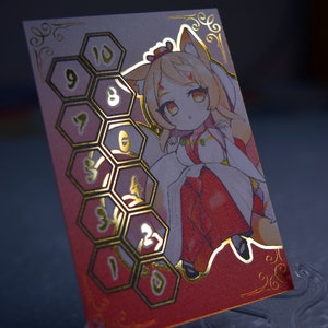 Tamayura Gold Metal Energy Counter/energy Generator for Cardfight ...