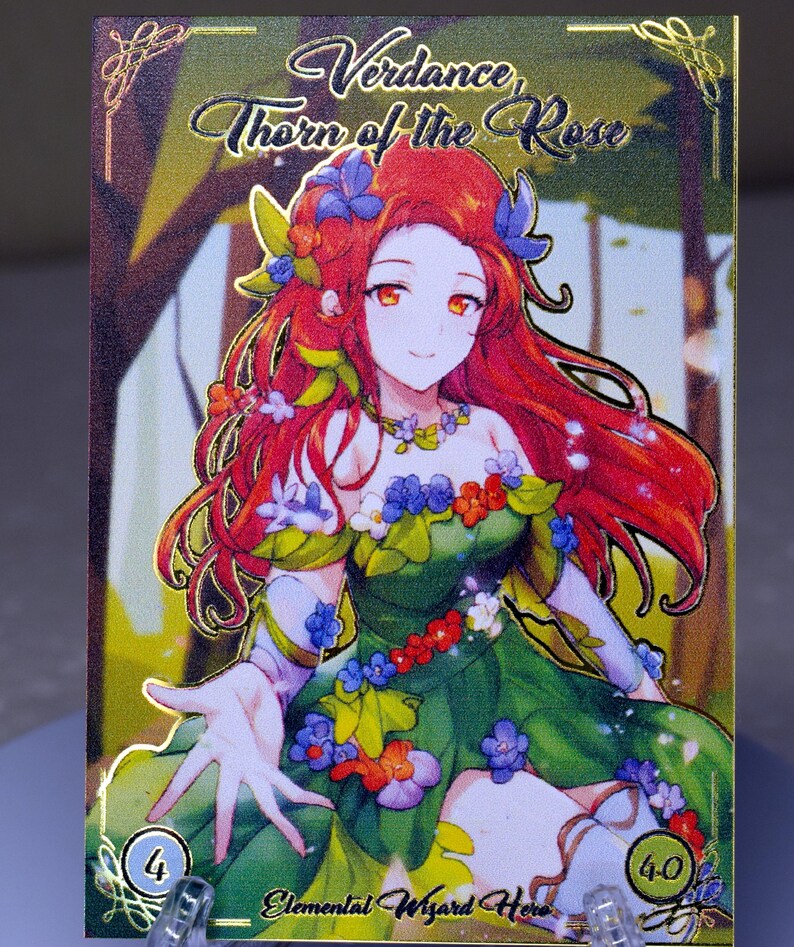 Verdance, Oscillio, Aurora, Florian Metal CC Hero Card Proxy for Flesh ...
