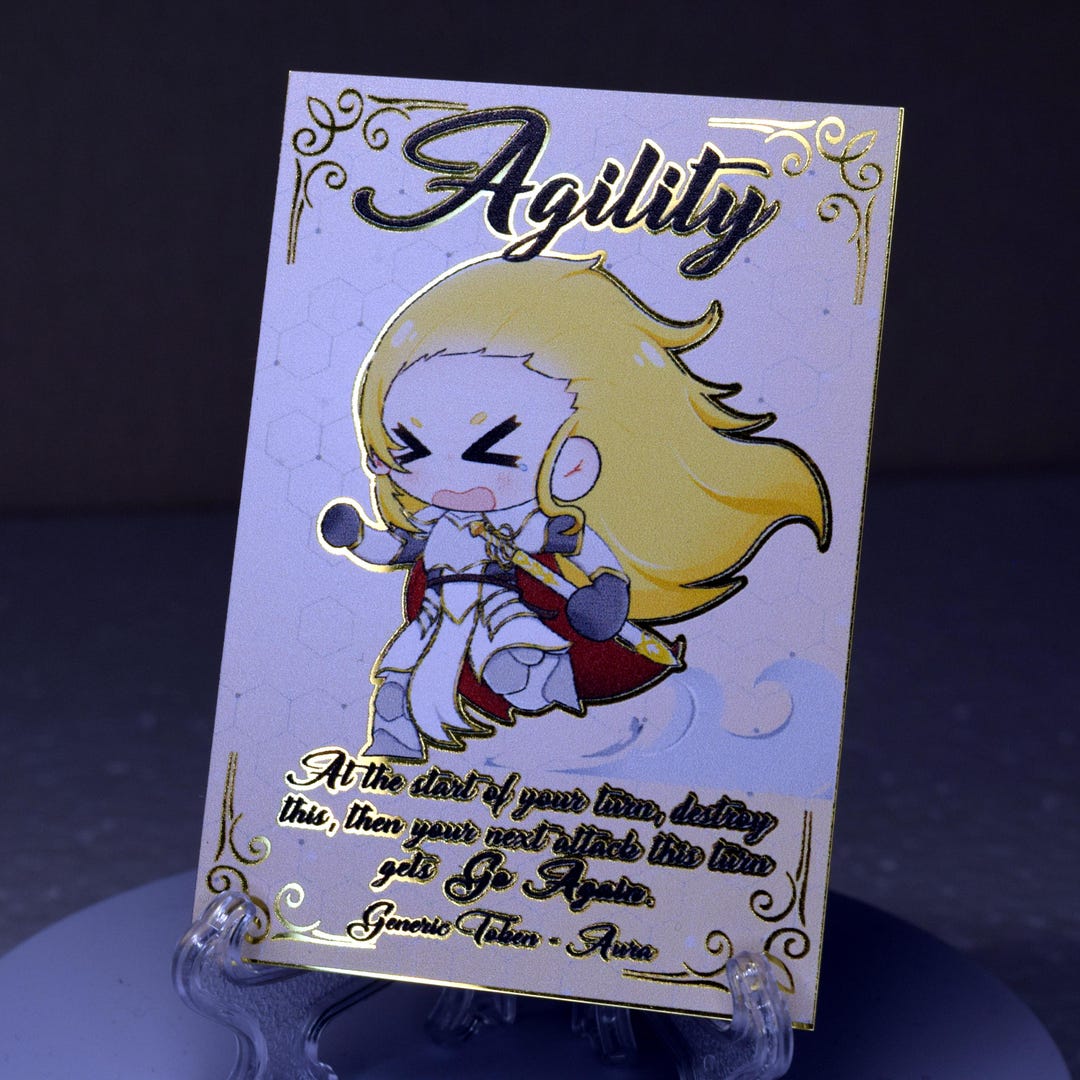 Metal Dorinthea Agility Token for Flesh and Blood TCG - Etsy