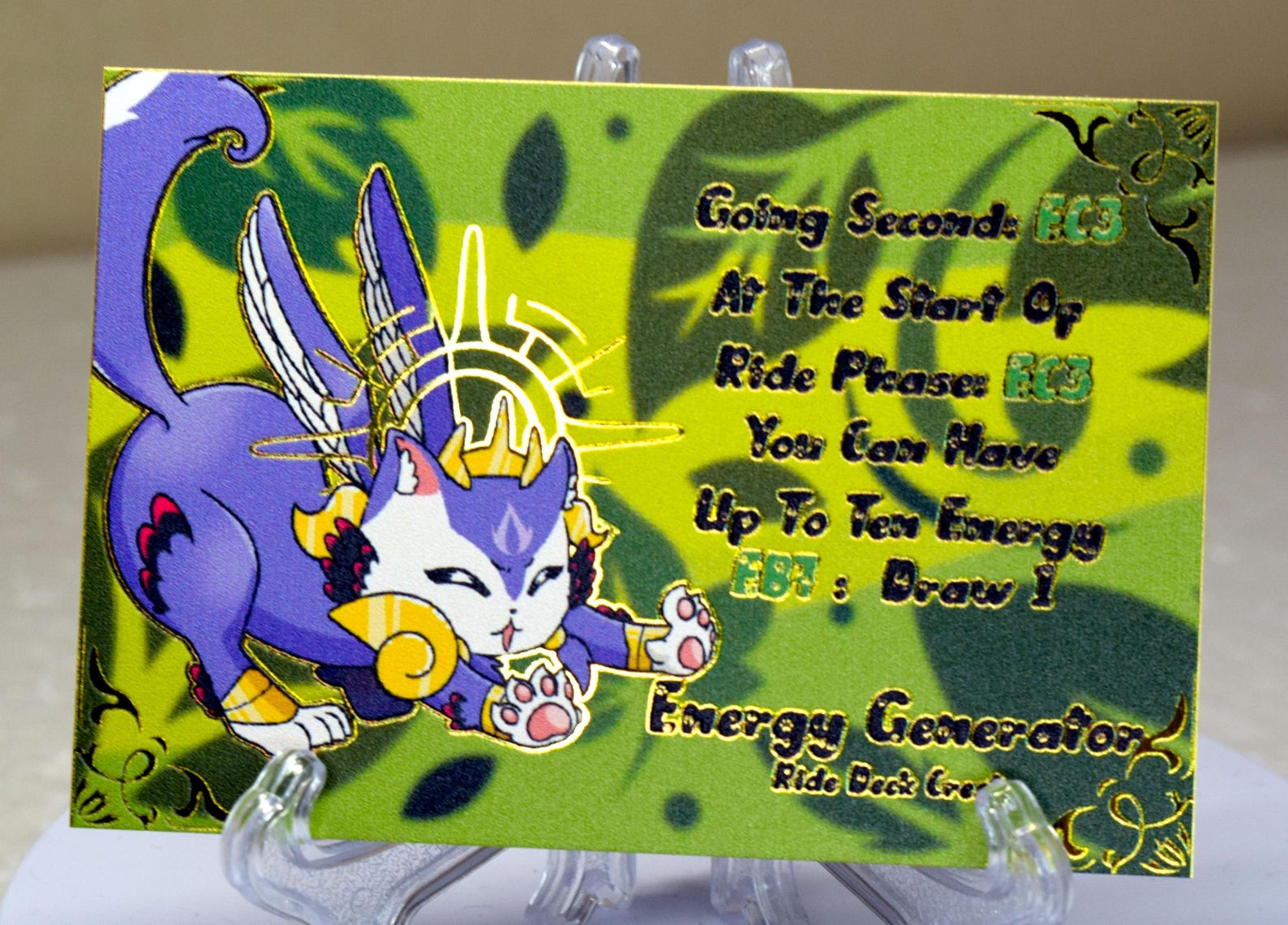 Magnolia Energy Counter/energy Generator Proxy for Cardfight!! Vanguard ...