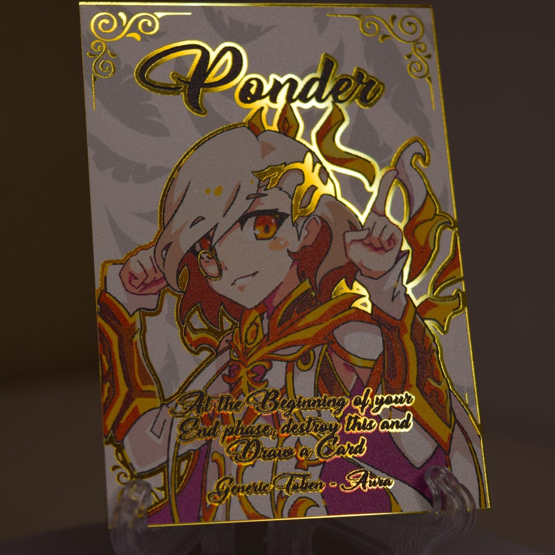 Metal Prism Ponder Token for Flesh and Blood TCG - Etsy