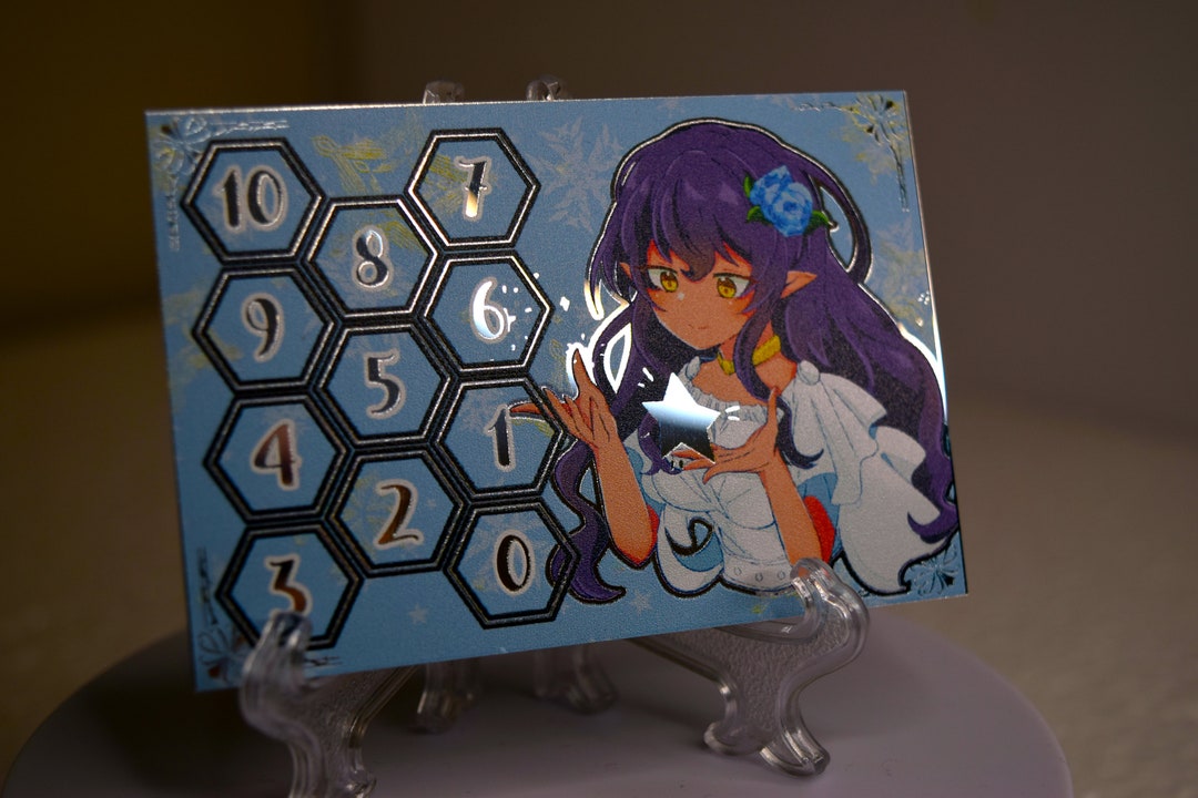 Metal Luticia Energy Counter for Cardfight Vanguard Divinez - Etsy