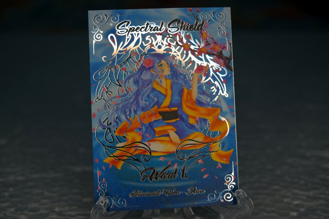 Metal Spectral Shield Token Engima for Flesh and Blood TCG - Etsy