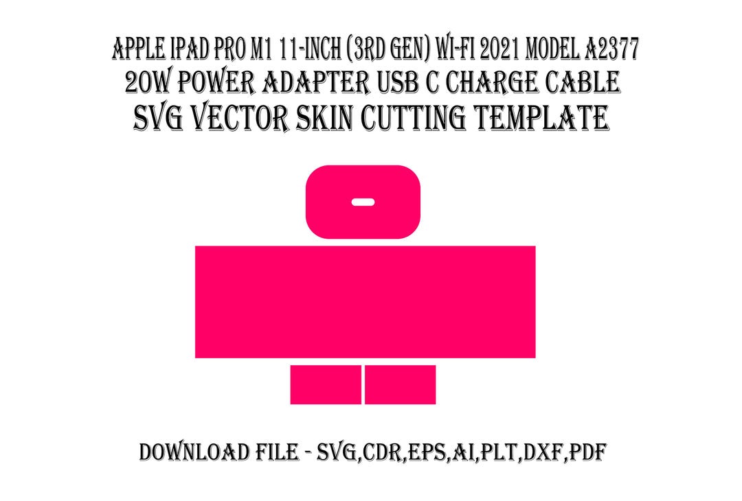 Apple USB-C Power Adapter iPad Pro M1 11-inch 3rd Gen Wi-fi 2021 Model ...