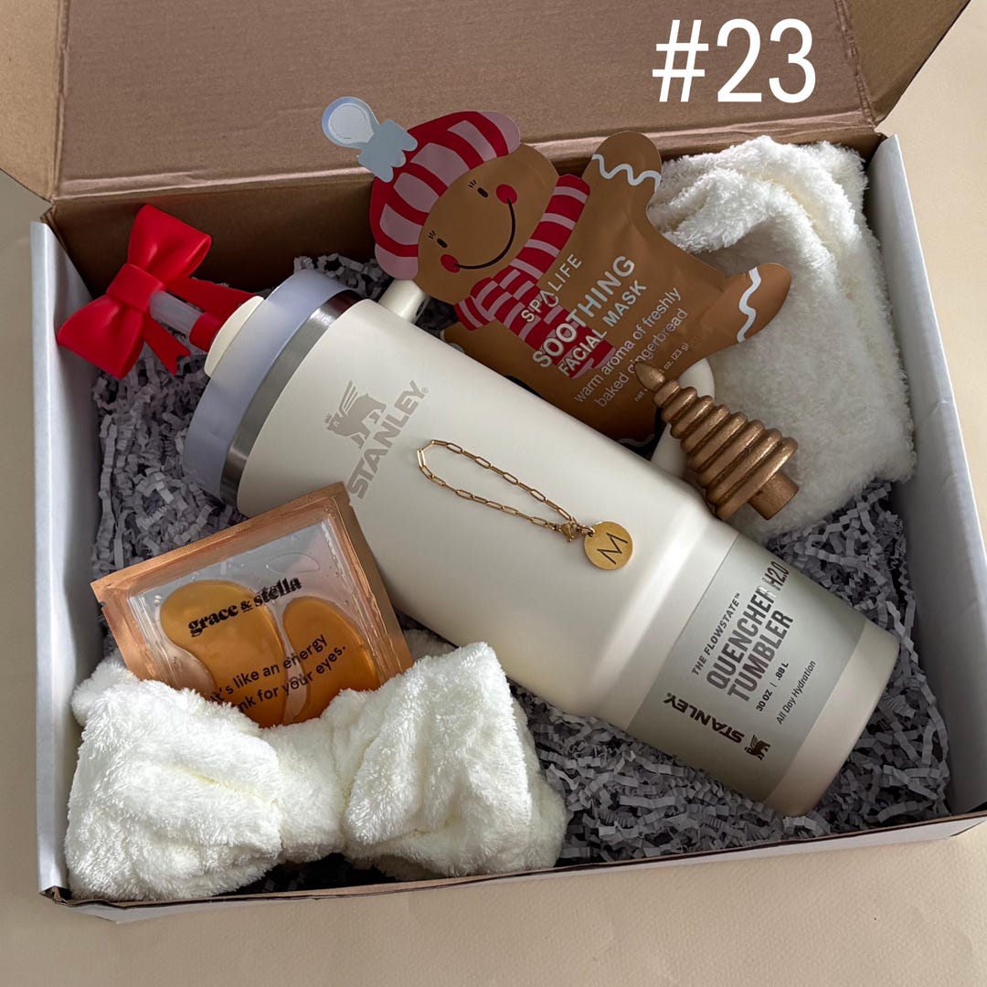 Cozy Winter Gift Box for Women Luxury Christmas Self Care Package Teen ...