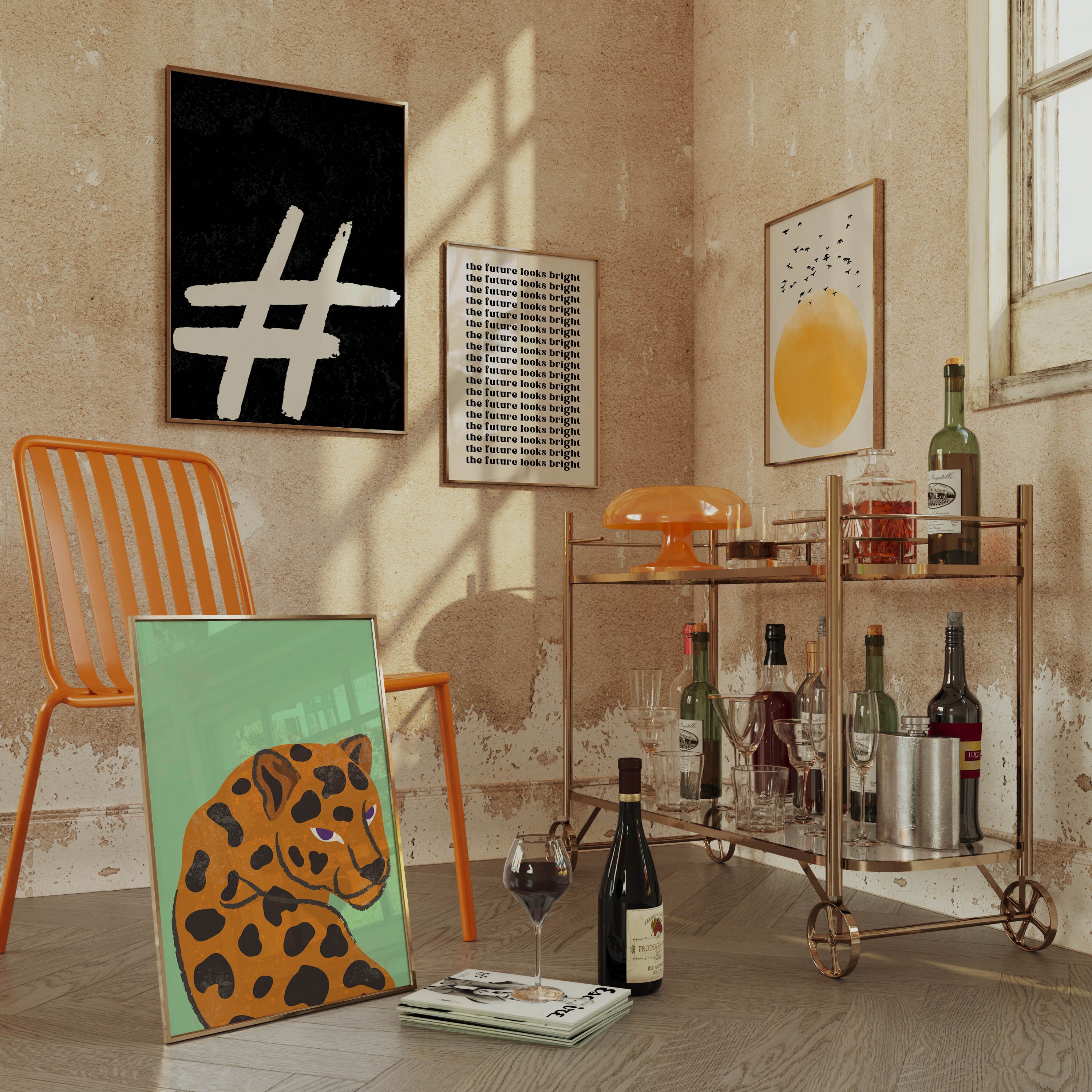 Hashtag Wall Art | Trendy Printable Art | Eclectic Wall Art | Funky ...