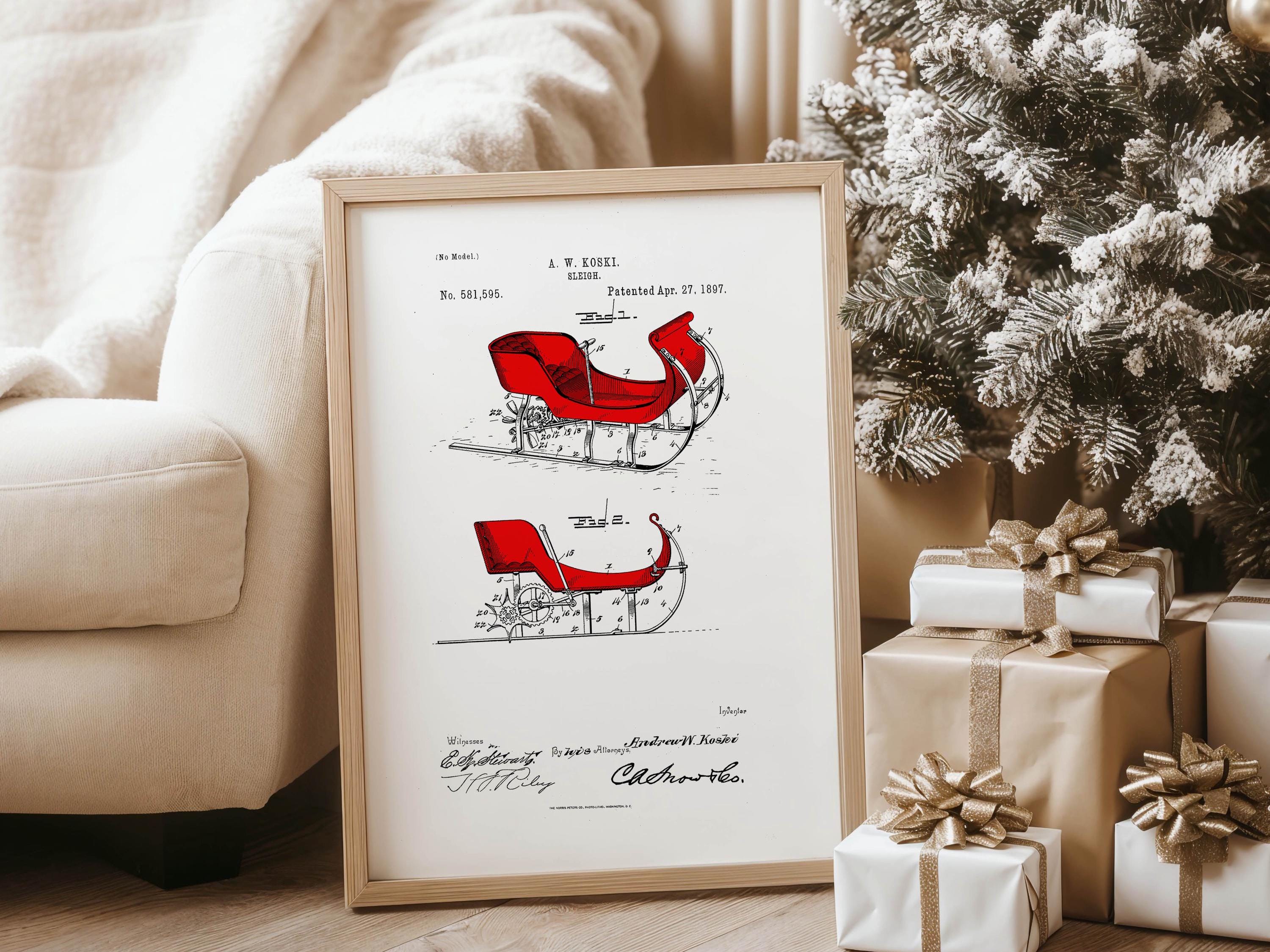 Christmas Wall Art | Christmas Printable Art | Modern Holiday Home ...