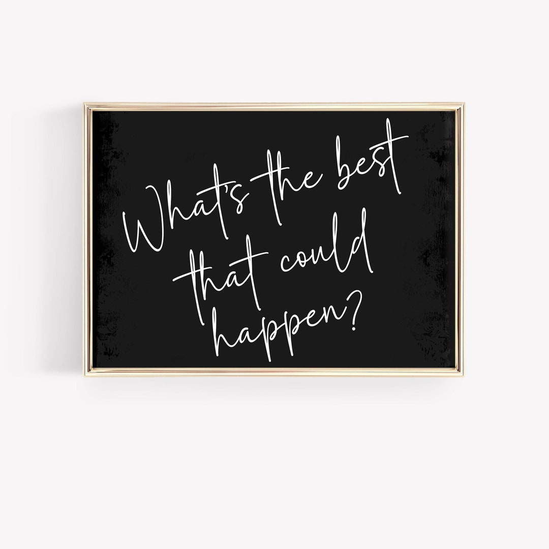 Inspirational Printable Art | Positive Art Print | Minimal Wall Art ...