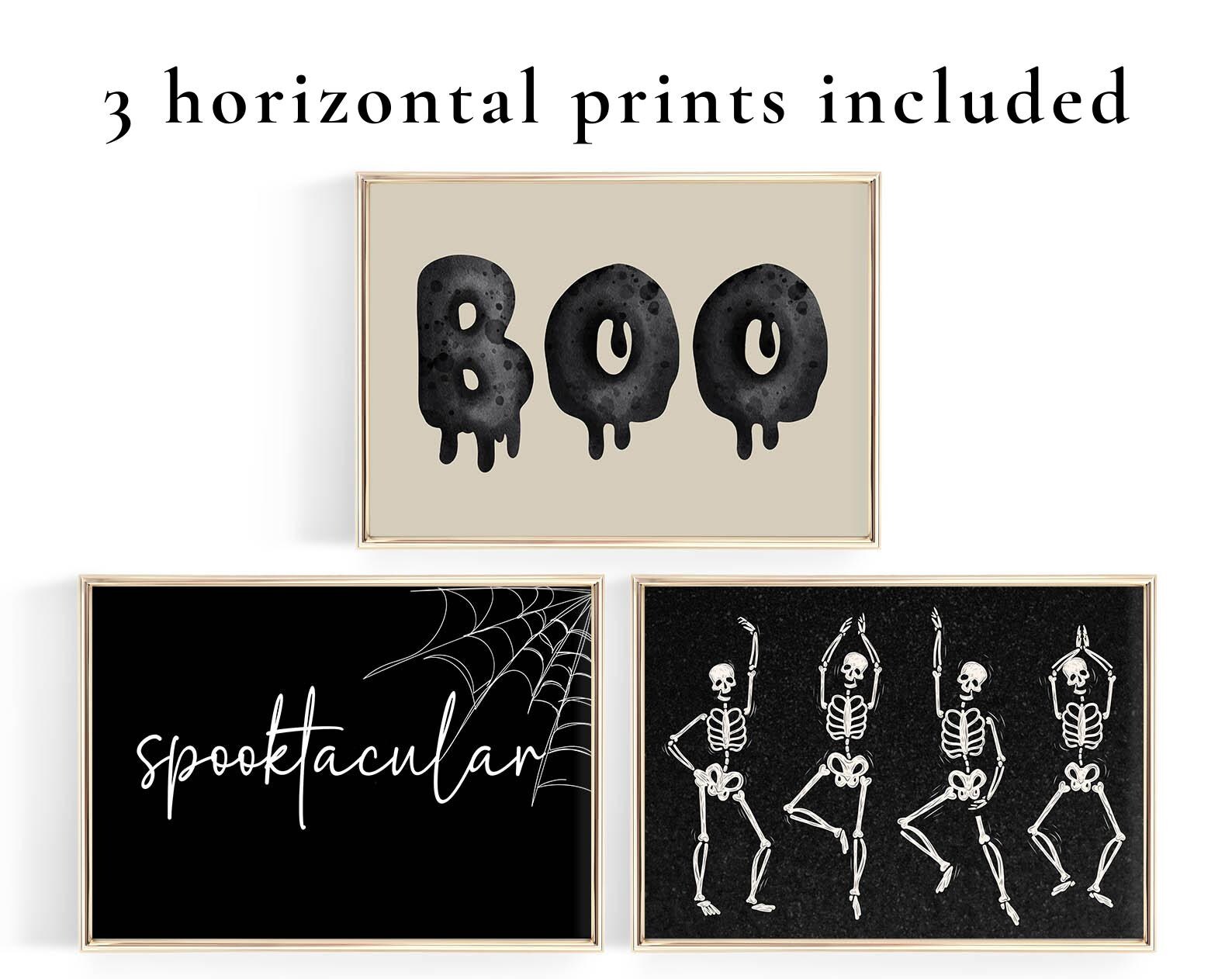 30 HALLOWEEN PRINTS | Halloween Printable Wall Art | Halloween Decor ...