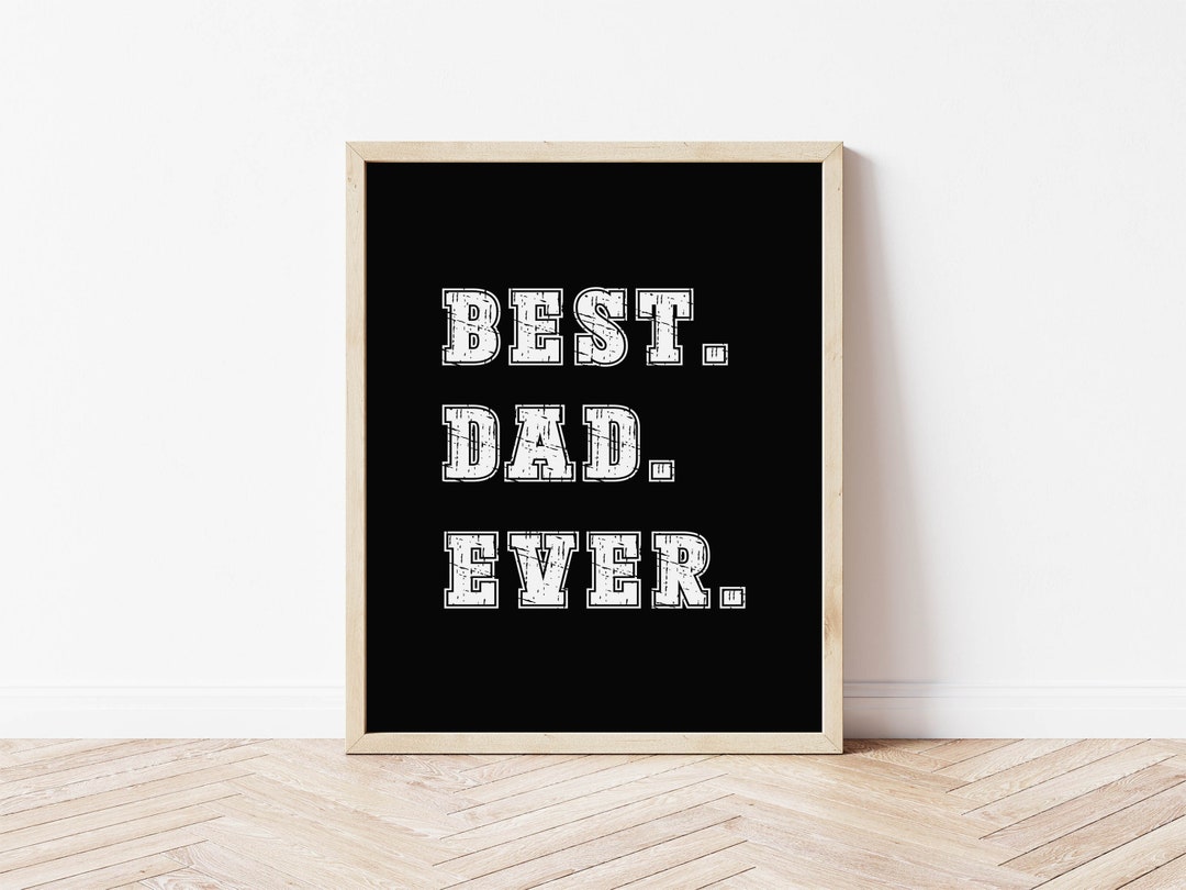 Fathers Day Gift | Dad Wall Art | Aesthetic Room Decor | Dad Gifts ...