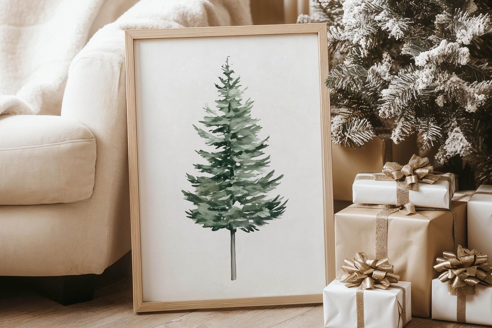 Christmas Printable Wall Art | Christmas Decor | Christmas Tree Print ...