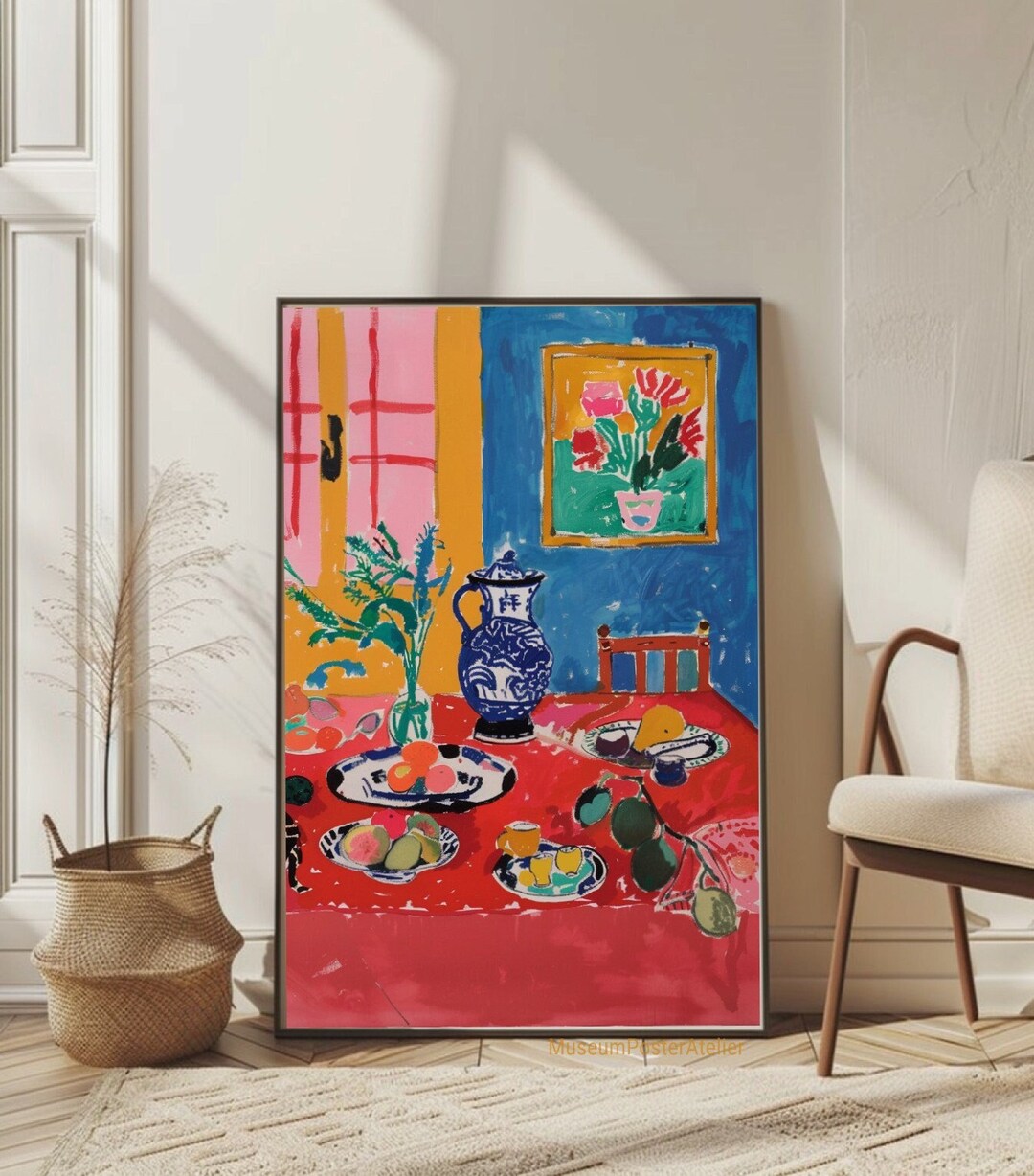 Matisse Poster, Matisse Exhibition Poster, Cut-outs by Henri Matisse ...