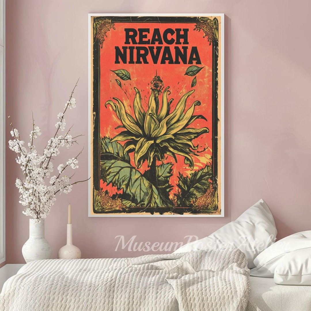 Psychedelic Nirvana Giclée Print: Victorian Tarot Art - Etsy