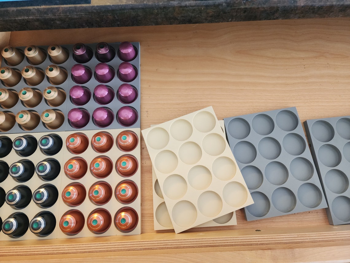 Modular Nespresso Pod Drawer Organizer - Etsy