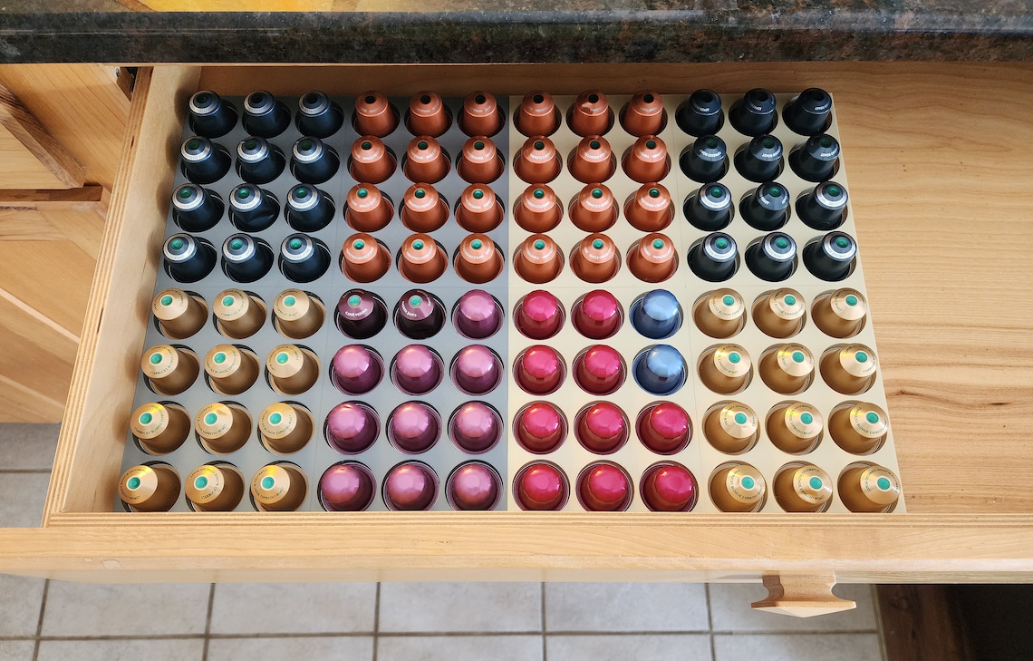 Modular Nespresso Pod Drawer Organizer - Etsy