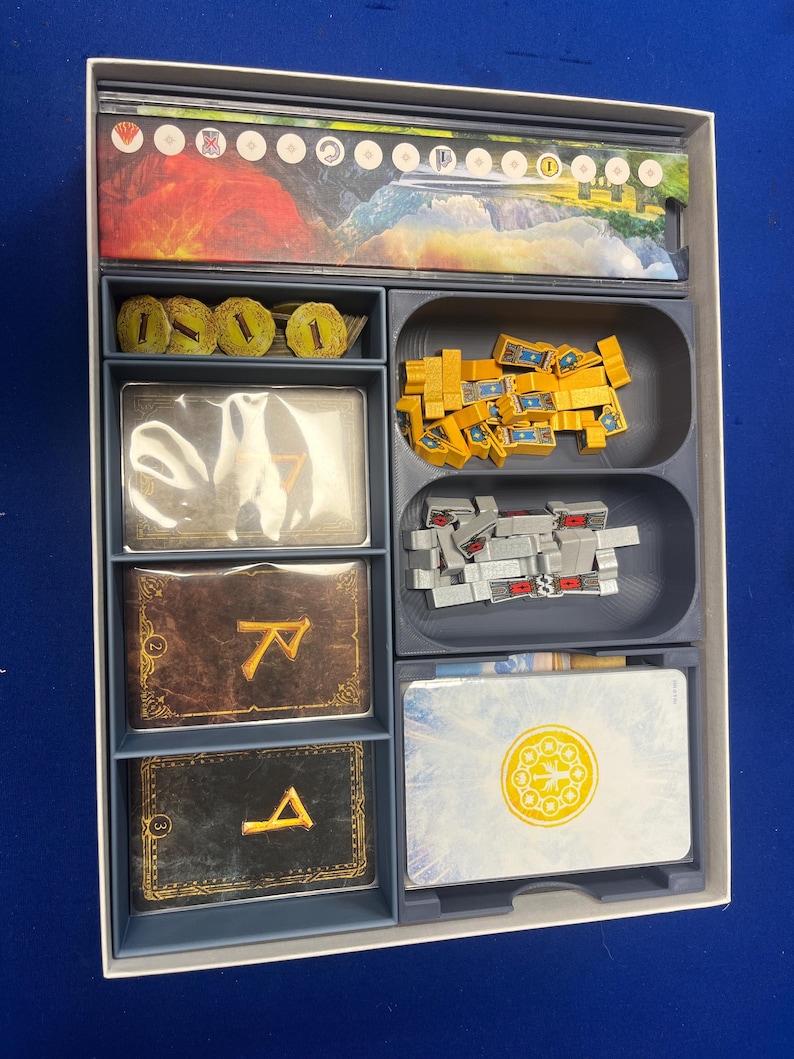 LOTR Duel Insert • Fits Base Game + Allies Expansion • 3D Printed Board ...