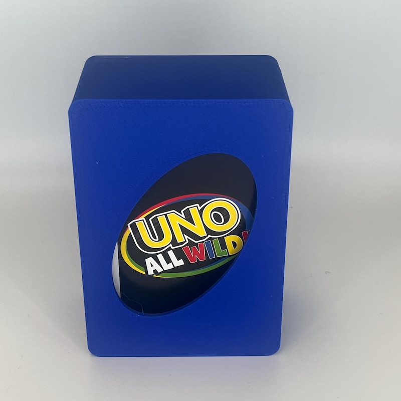Uno 3d Card Box - Etsy
