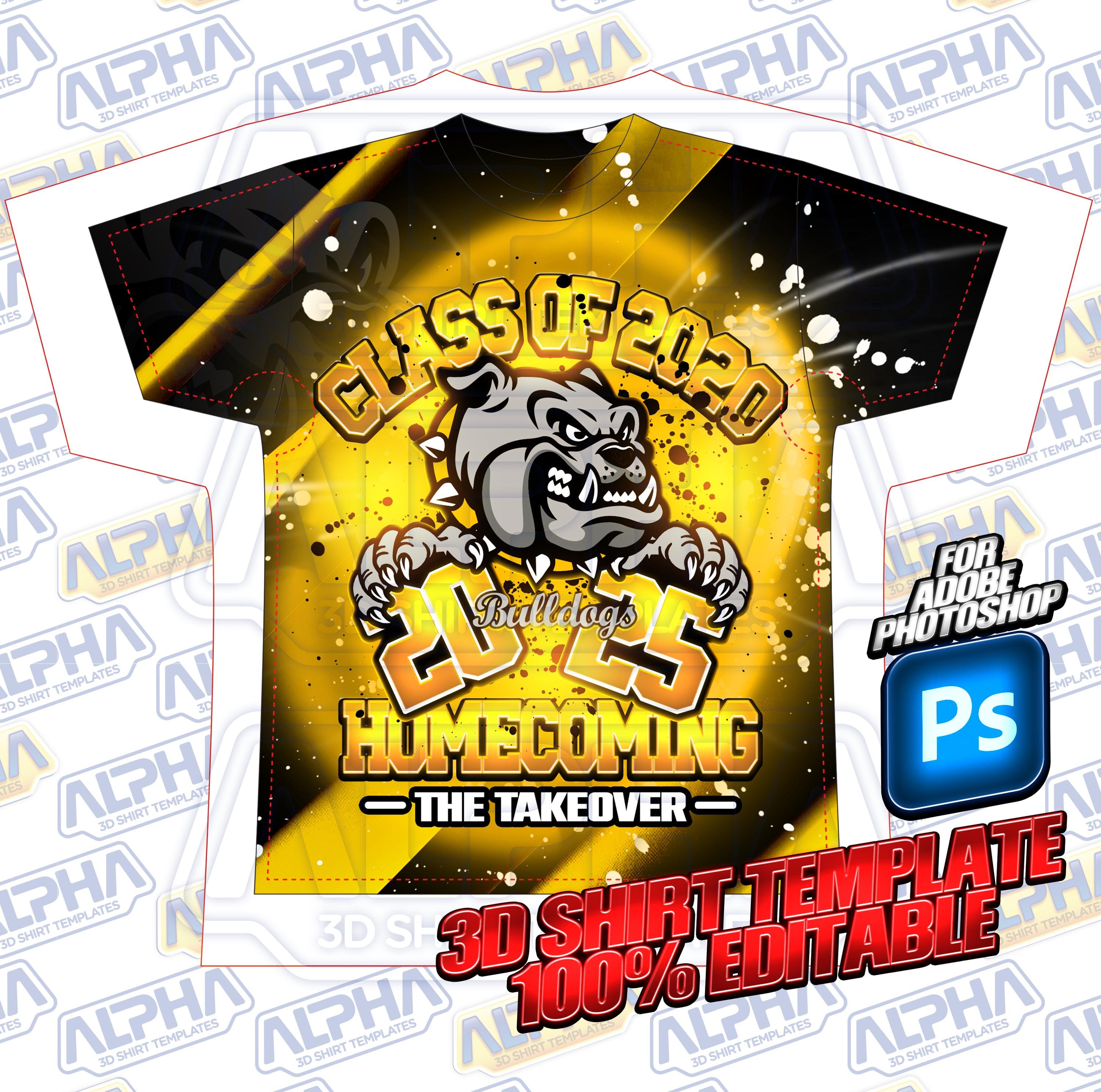 Bulldogs Class Reunion Homecoming Shirt Design Digital File Photoshop ...