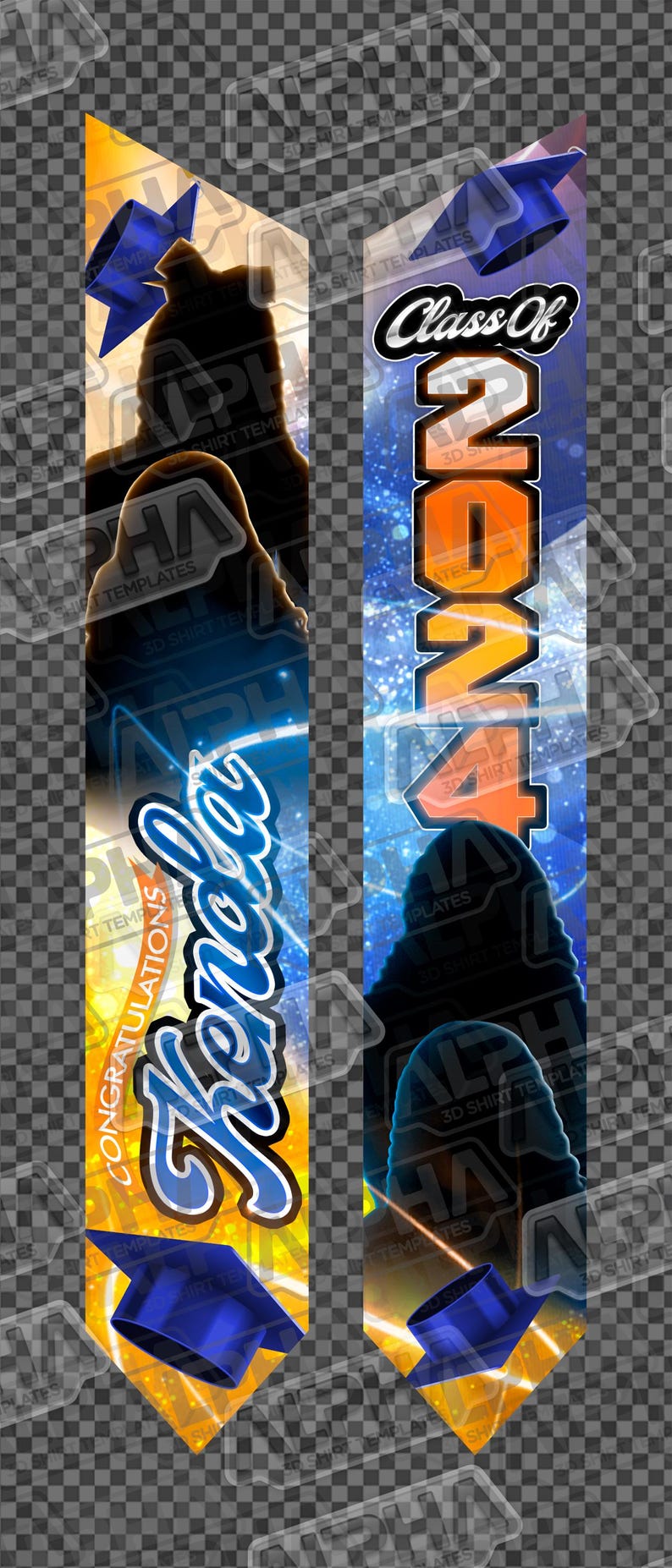 Graduation Stole, Shash Template DIY Editable Template 2025 Photoshop ...