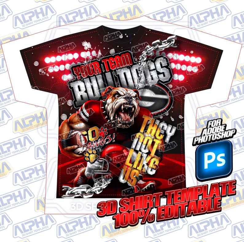 Class Reunion Football Shirt Template Football Team Bulldogs Homecoming ...