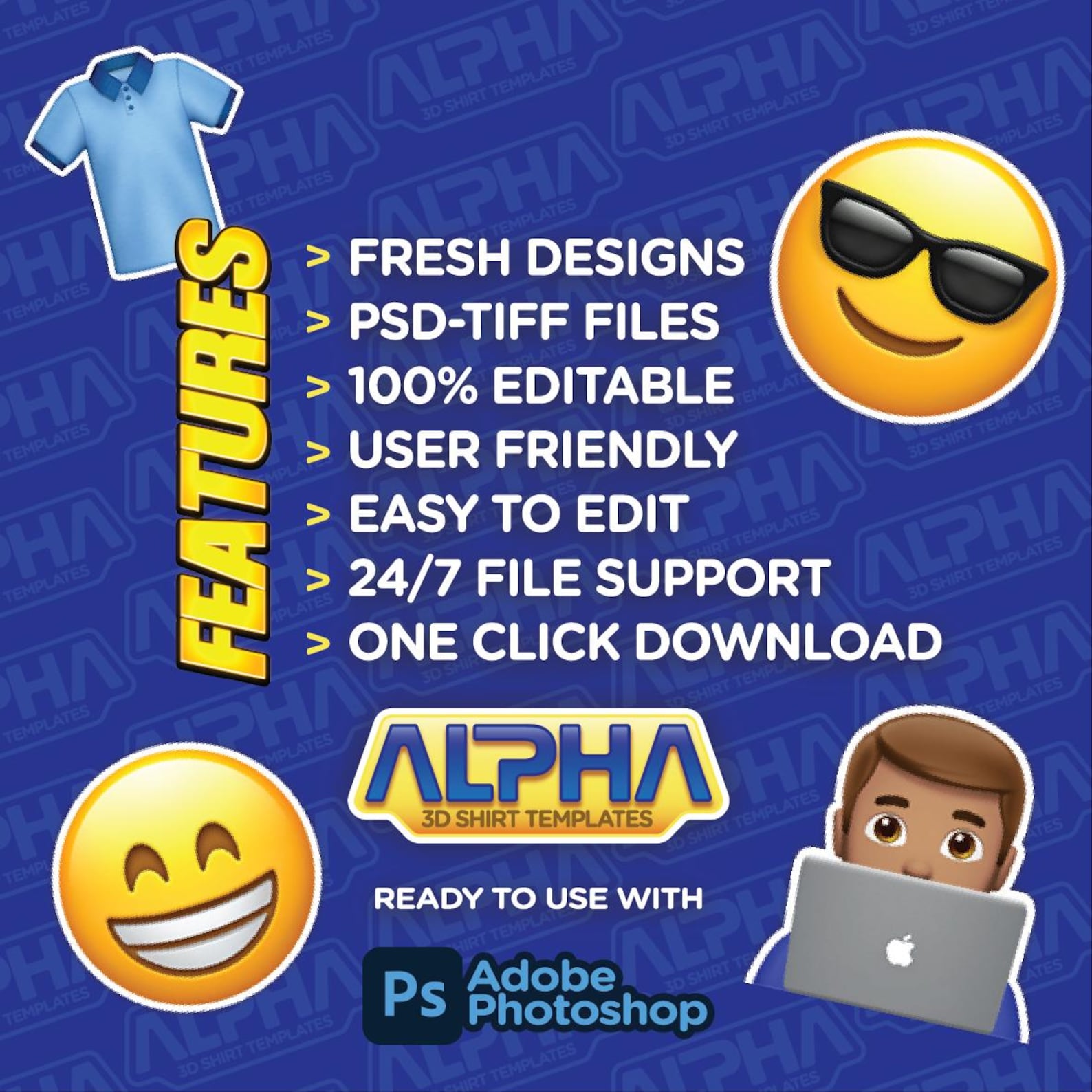 Cheerleading T-shirt Template Photoshop DTF/DTG Sublimation Digital ...