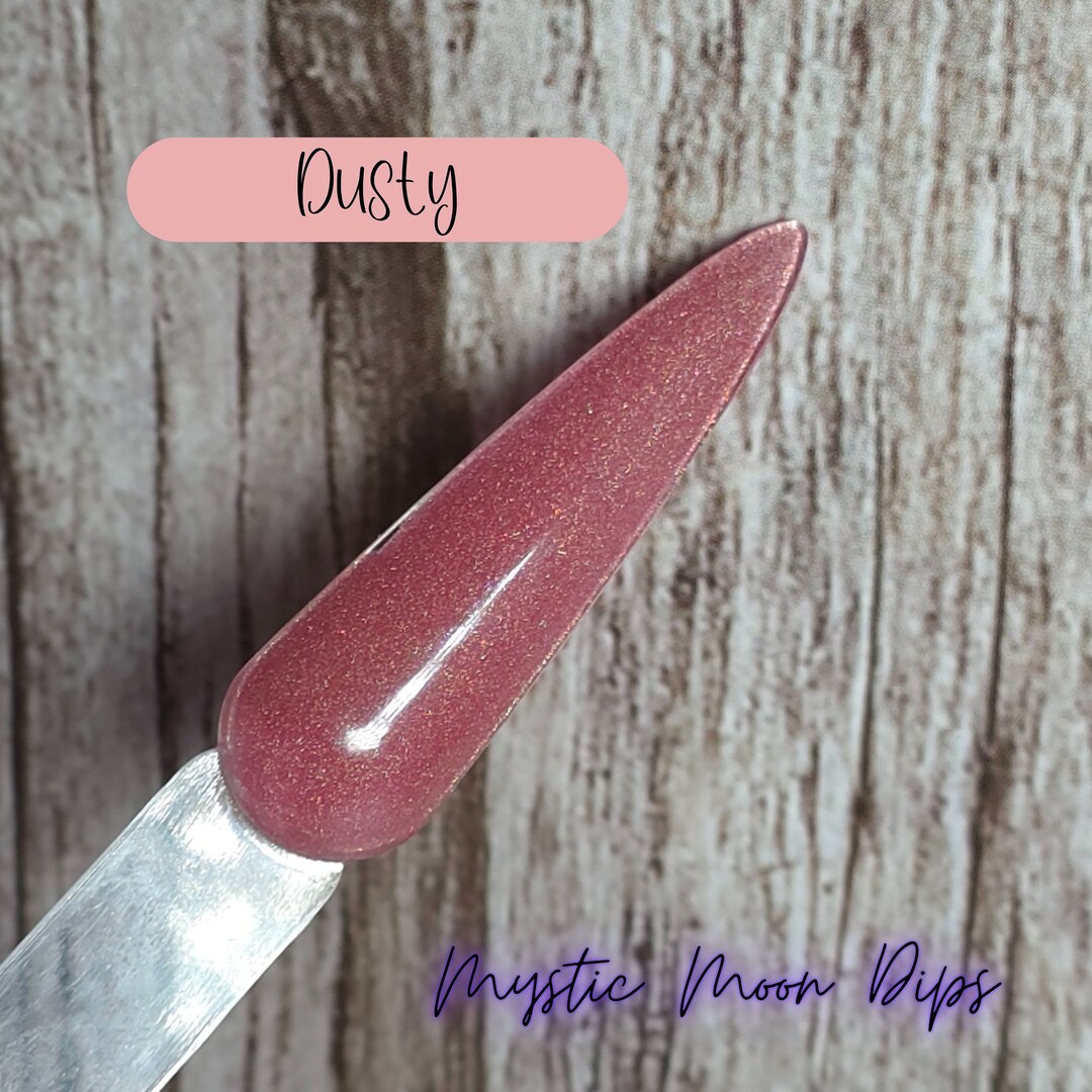 DUSTY, Acrylic Powder, Nail Dip Powder, Dipping Nails, Colored Acrylic ...